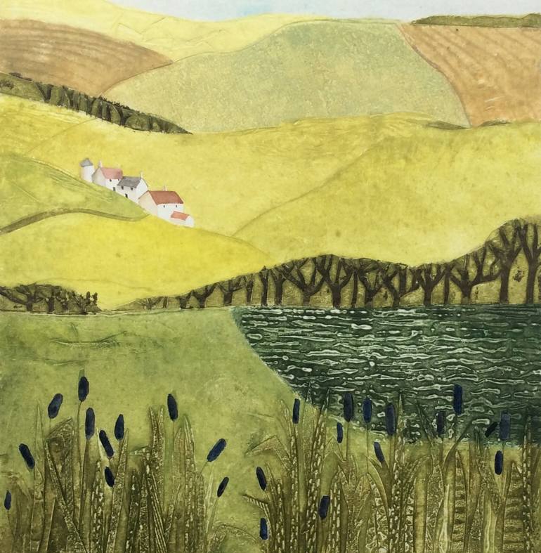 Somewhere to Swim - Limited Edition of 1 Printmaking by JAY SEABROOK ...