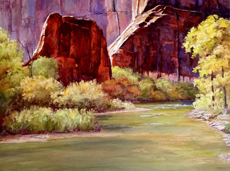 Canyon Colors Drawing by Candice Ferguson | Saatchi Art