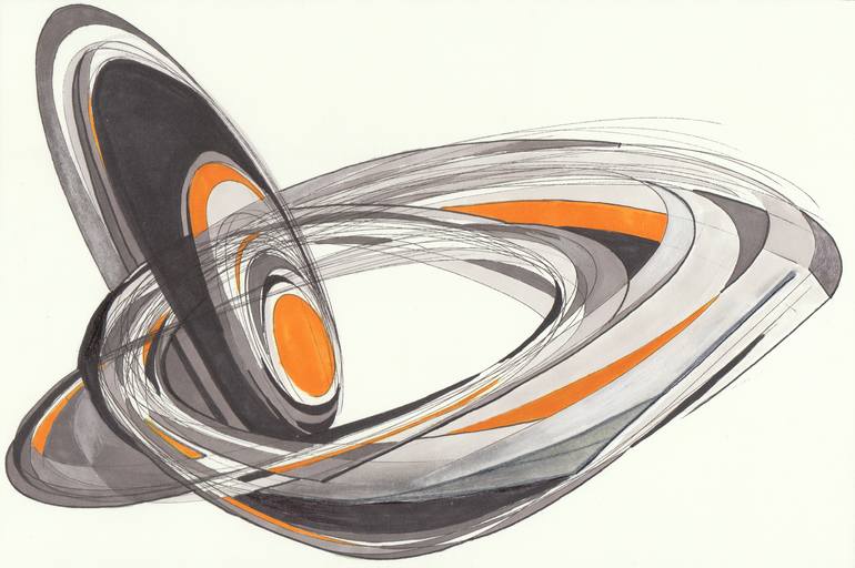 Continuity of Space #3 Drawing by Ernst Kruijff | Saatchi Art