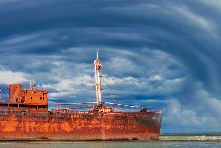 Ship Wreck I - Limited Edition of 100 Photography by Dr Martín Roberto ...