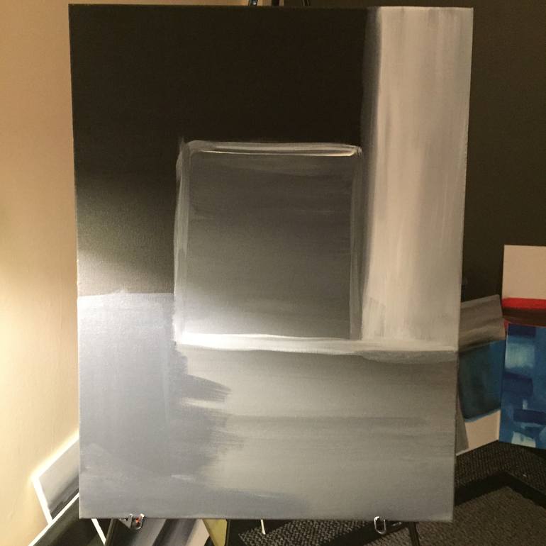 Grey space Painting by Tyler Lewis | Saatchi Art