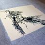 Boreas (god of the north wind) Drawing by Elmira Sharipova | Saatchi Art