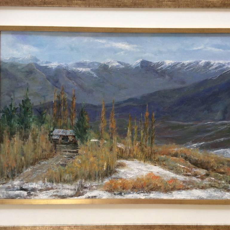 Cerro Blanco Painting by Patricia andrea Sotomayor | Saatchi Art