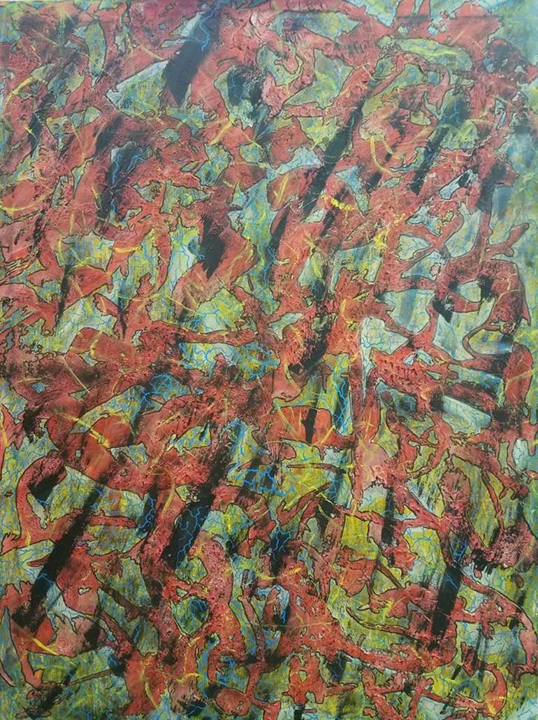 In my Bloodstream Painting by sam ingo | Saatchi Art