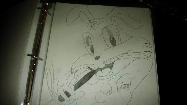 Furry Bugsy Malone Drawing by sabrina mejias | Saatchi Art