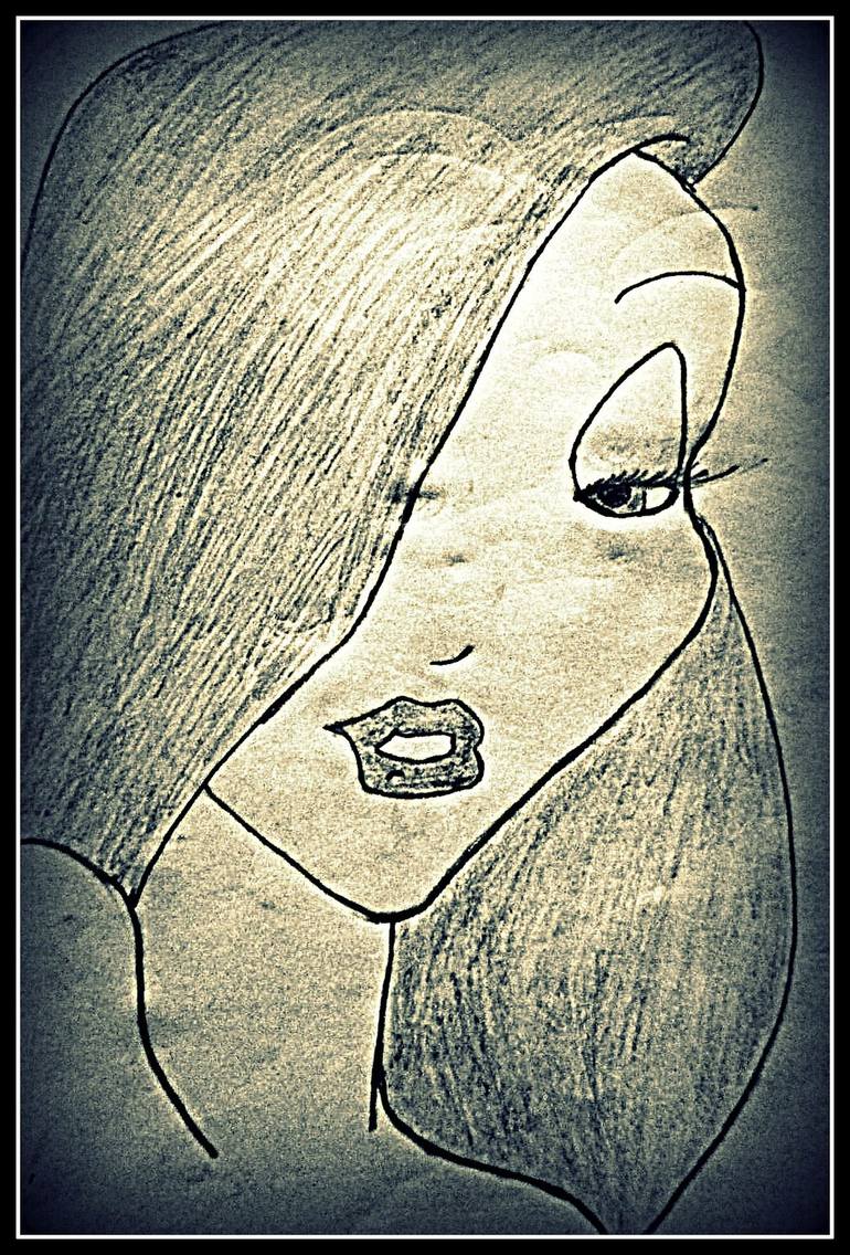 Jessica Rabbit Drawing by sabrina mejias | Saatchi Art