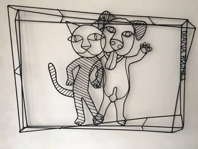 Forever friends Sculpture by Diana Roche | Saatchi Art