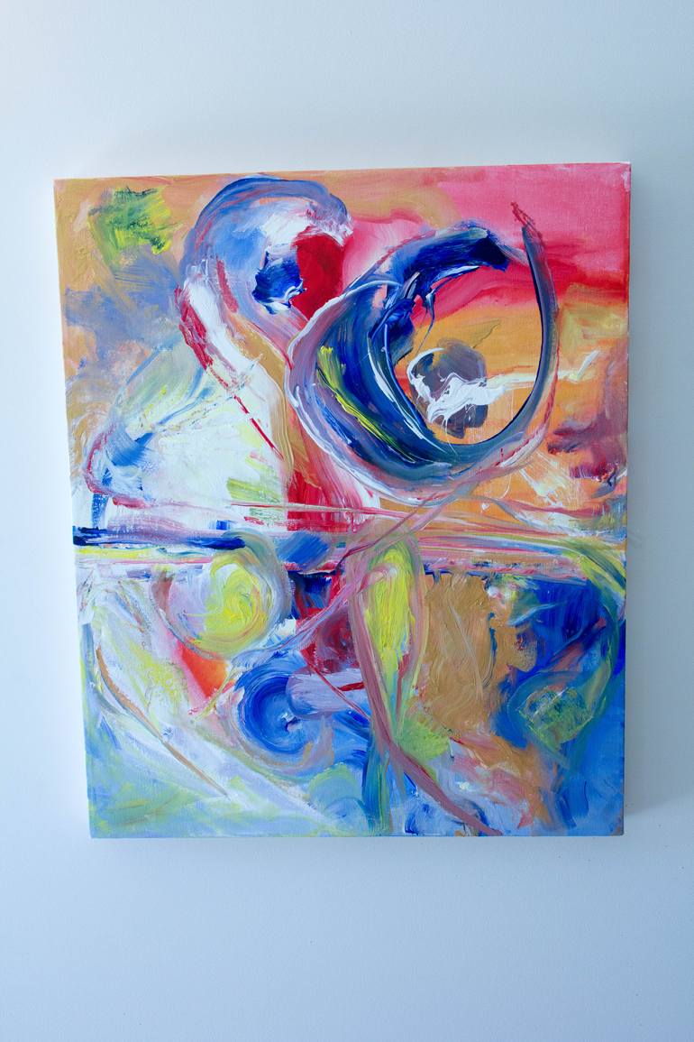 Acrobat Painting by Alison Stewart | Saatchi Art