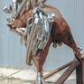Rusty Stallion Sculpture by Richard Arfsten | Saatchi Art