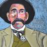 Bass Reeves Drawing by David Hinds | Saatchi Art