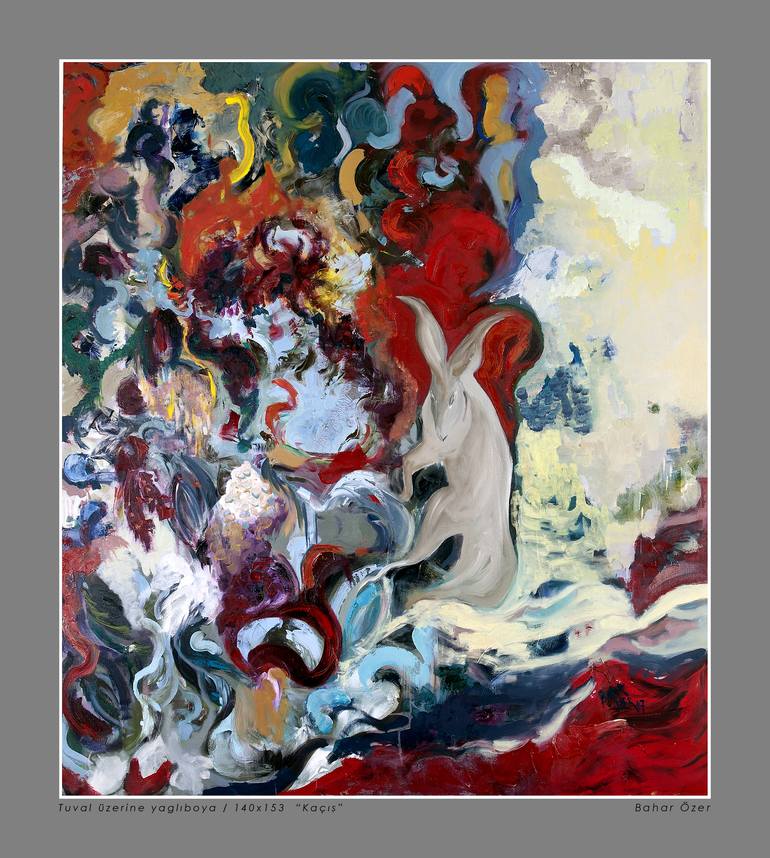 Escape Painting by Bahar Ozer | Saatchi Art