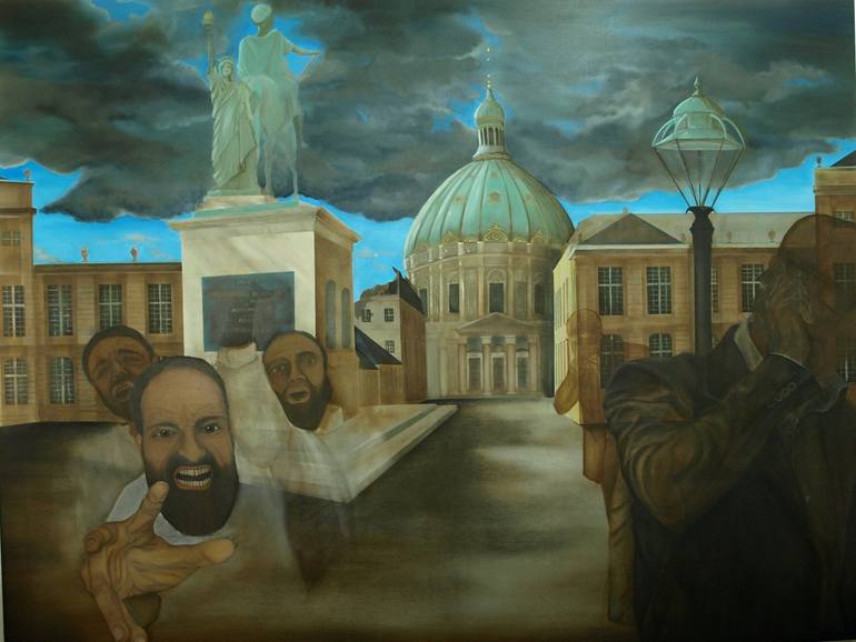 Secularization SOLD Painting by June Jin Engelharth 준 진 엥엘하트 | Saatchi Art