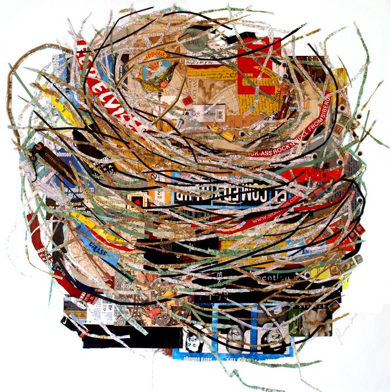 Red Elvis Painting by kate rivers | Saatchi Art