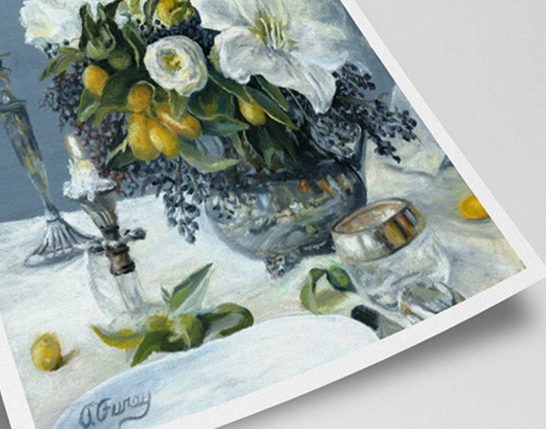 Modern Floral III Painting by Tom Furey | Saatchi Art