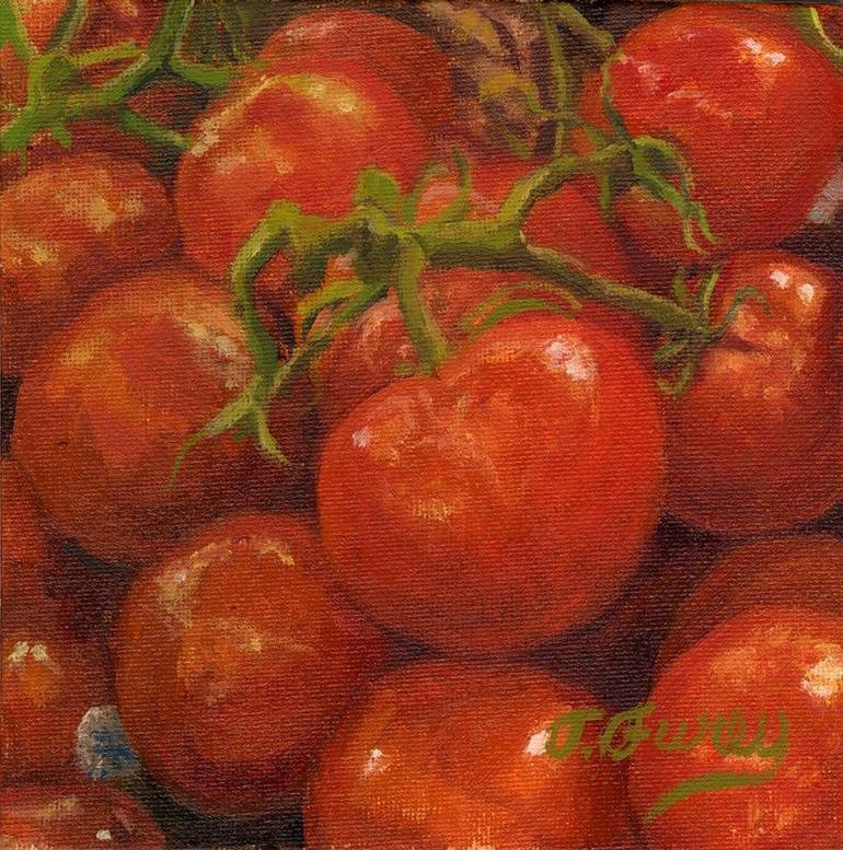 TOMATOES Painting by Tom Furey | Saatchi Art