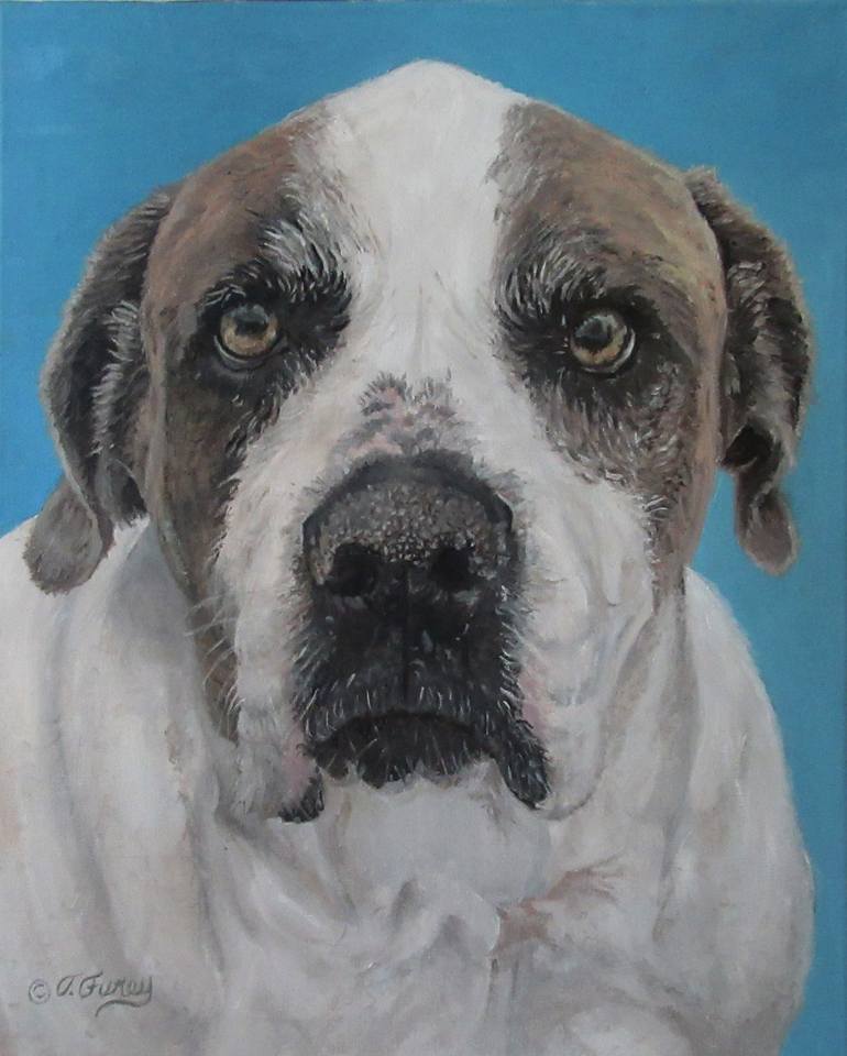 BOWSER Painting by Tom Furey | Saatchi Art