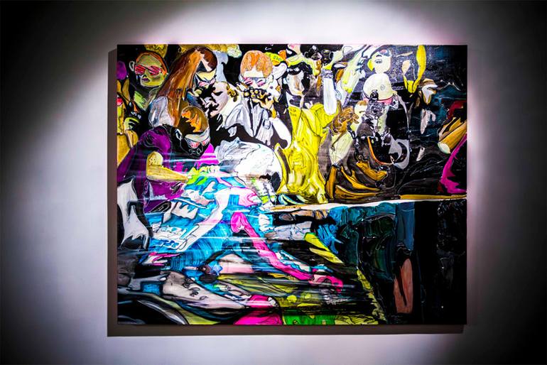 99 PAPARAZZI Painting by David Jack | Saatchi Art