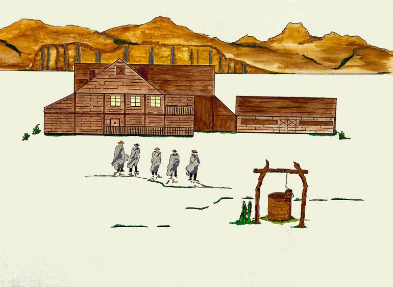 Once Upon a Time Drawing by Ken Pursley | Saatchi Art