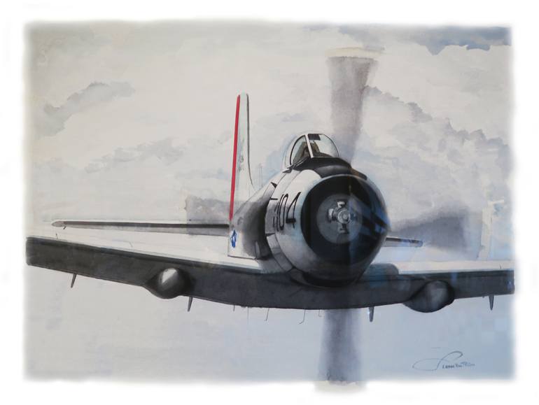 Thunderbolt Painting by Lance Von Prum | Saatchi Art