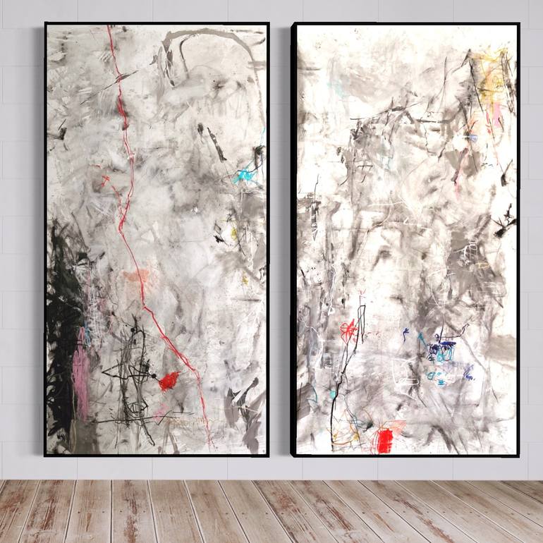 Distance Painting by Luciana Brux | Saatchi Art