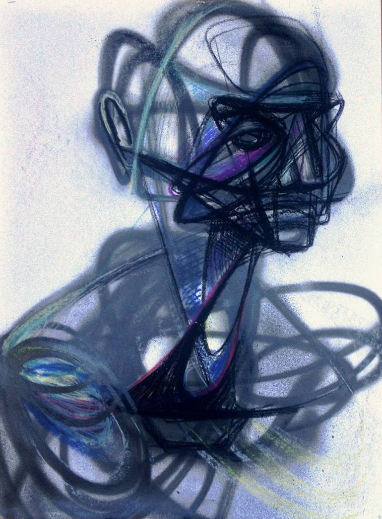 SAG Drawing by Roksolana Tabaka | Saatchi Art