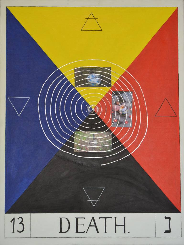 The Death Collage by LYRA Ritual Art | Saatchi Art