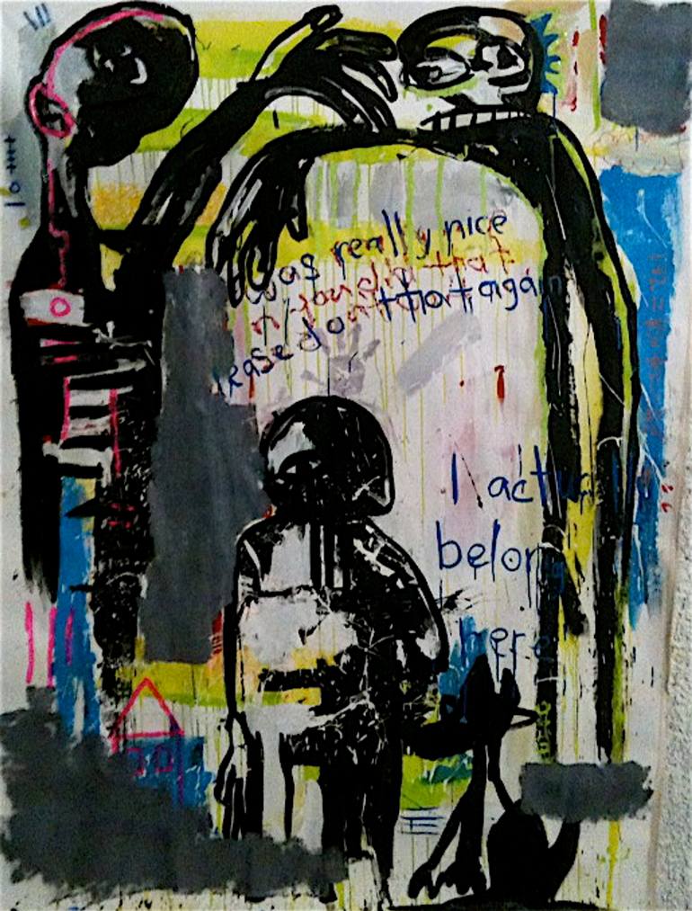 I still can't believe how much you've changed. Painting by Mandy Stobo ...