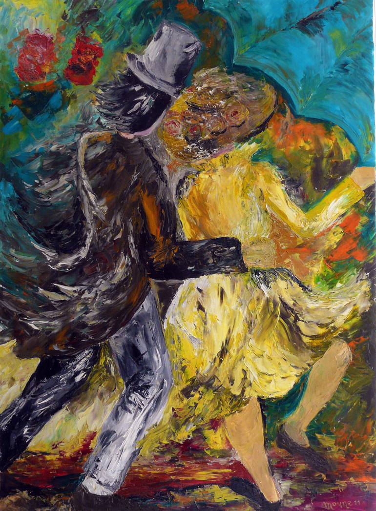 JAVA Painting by Parissot Moreau | Saatchi Art