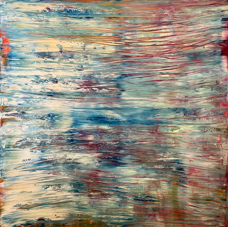abstract informal 975-1 Painting by Robert H N Rich Niesse | Saatchi Art