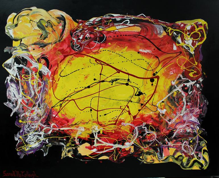 JOURNEY Painting by Susan N Mccollough | Saatchi Art