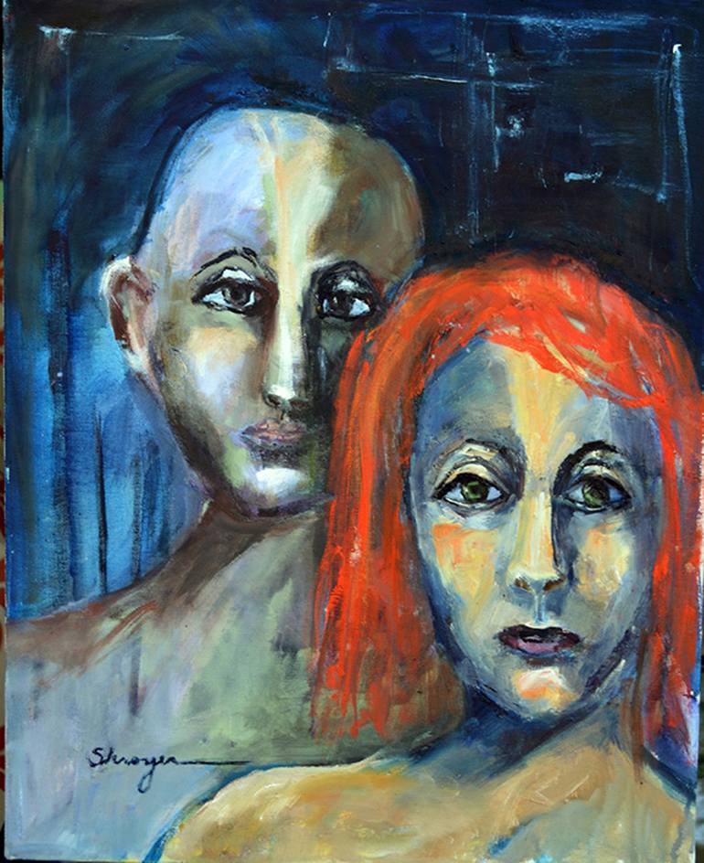 Anachronism Painting by Charlotte Shroyer | Saatchi Art