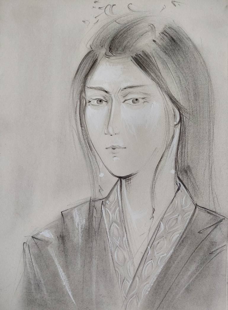 Xiyun Drawing by Patricia Zota | Saatchi Art