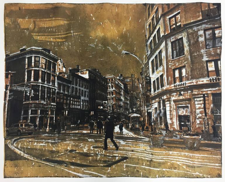 Union Square Printmaking by Denise Moser | Saatchi Art