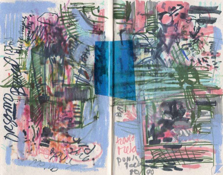 Anti- Climax,Go Back to the Origins Diary Pages Drawing by Cláudia ...