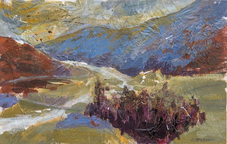 Seeing Loch Garry Painting by Donald Mcleman | Saatchi Art