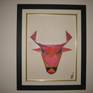 Bull Painting by Jovan Cavor | Saatchi Art