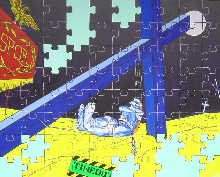 TIMEOUT Painting by Karel Witt | Saatchi Art