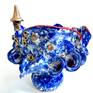 blue bulla bubble Sculpture by Margaret Ann Withers | Saatchi Art