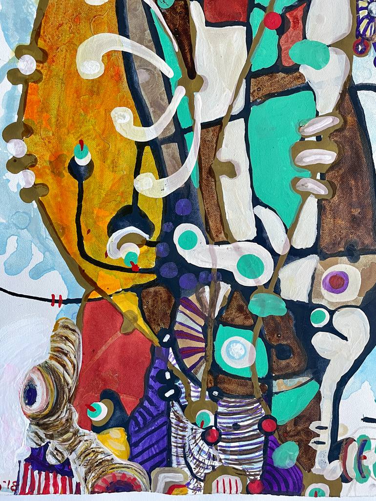 toe tapping a tremulous fandango Painting by Margaret Ann Withers ...