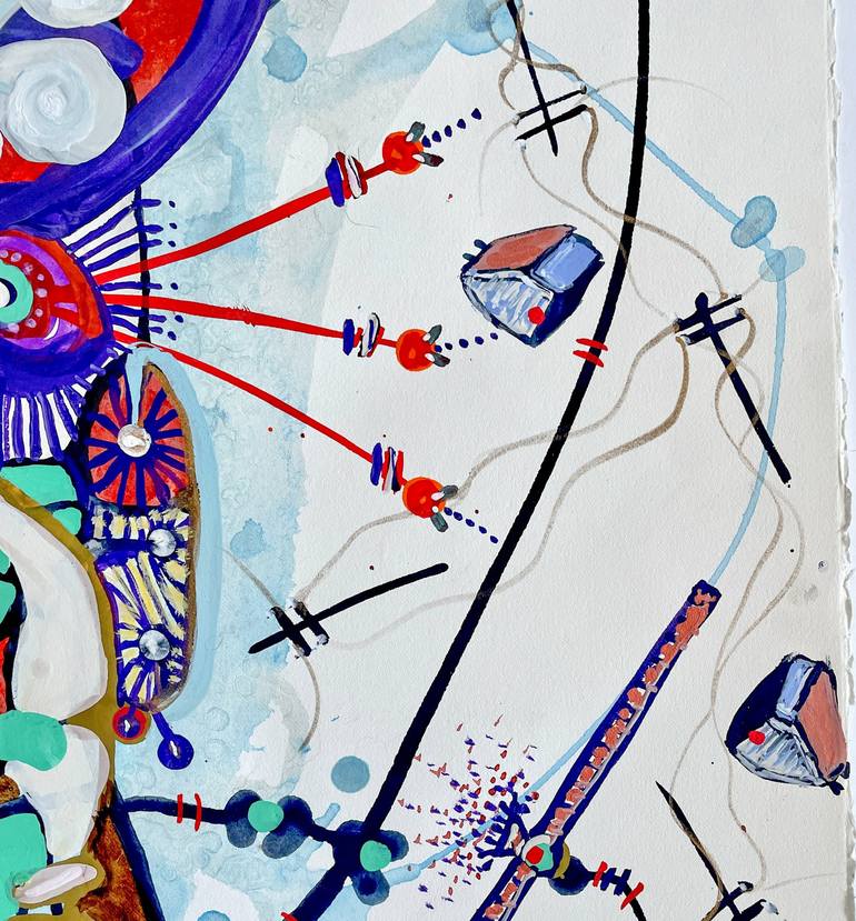 toe tapping a tremulous fandango Painting by Margaret Ann Withers ...