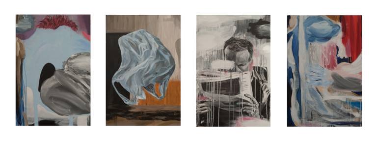 The Ghost In Our Children Painting by Richard Guest | Saatchi Art