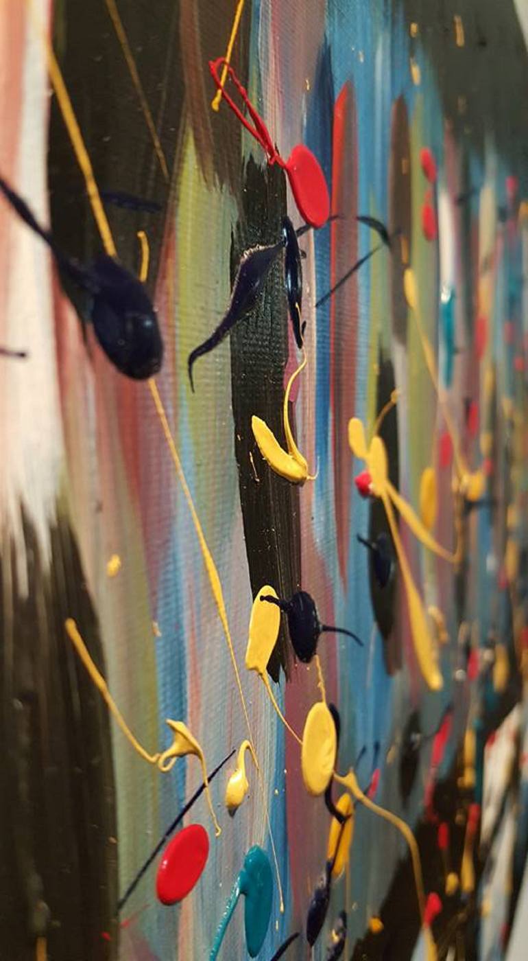 City Night Life Painting by Beautiful Innovations | Saatchi Art