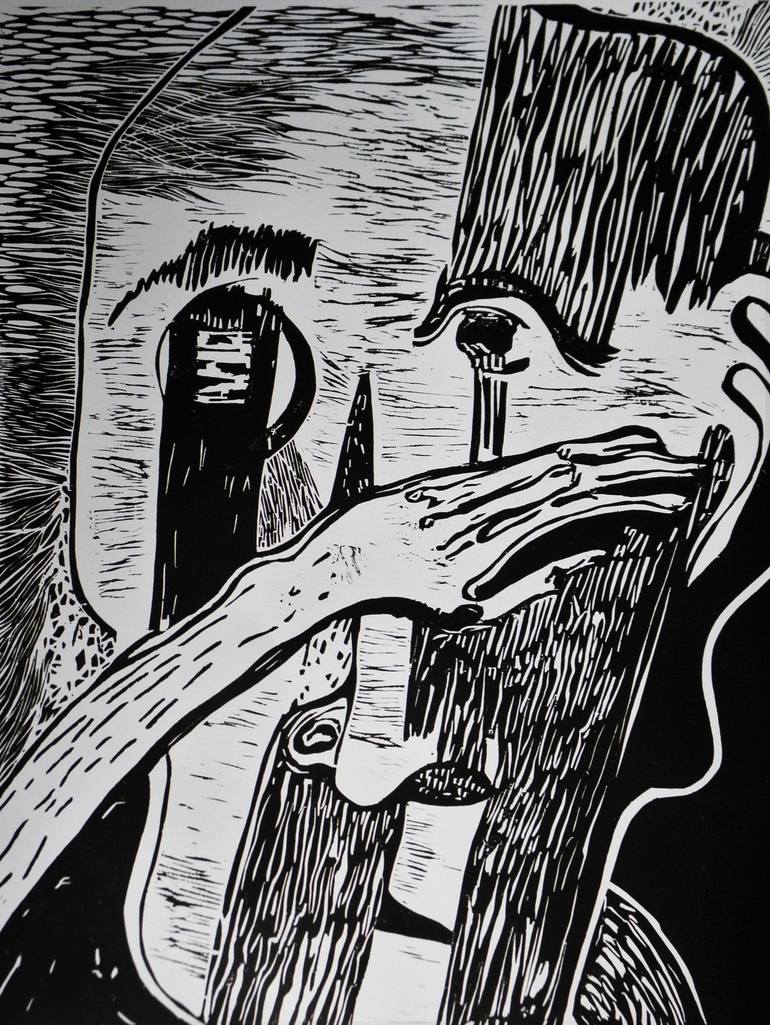 series of works social discrimination (portrait) - Limited Edition 1 of ...