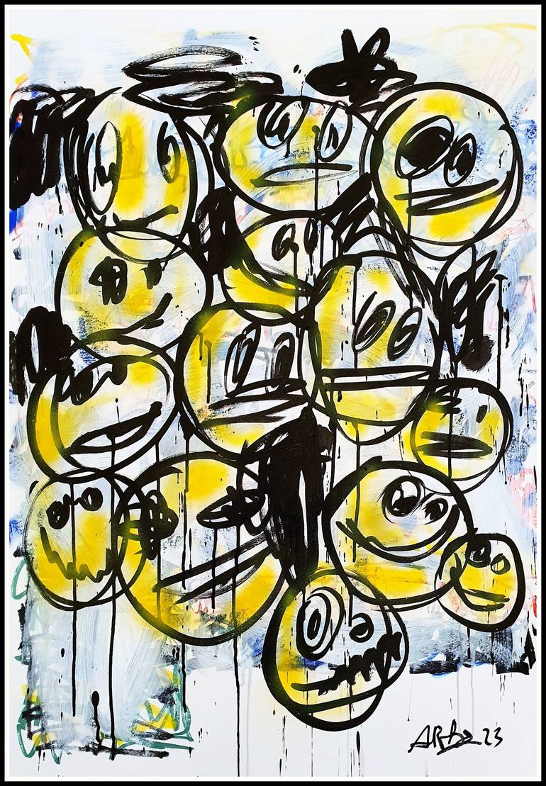 Urban Jokes # 9 Painting by Mister Artsy Urban Streetart Pop Studio ...