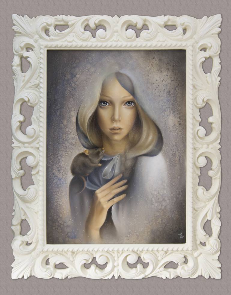 The Wise Advice Painting by Erica Calardo | Saatchi Art