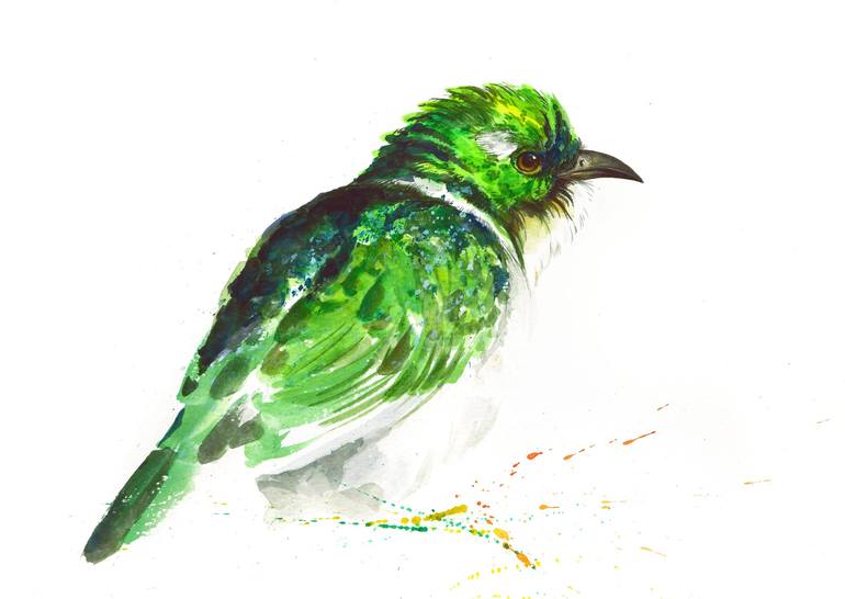 Klaas' Cuckoo Painting by Andre Olwage | Saatchi Art