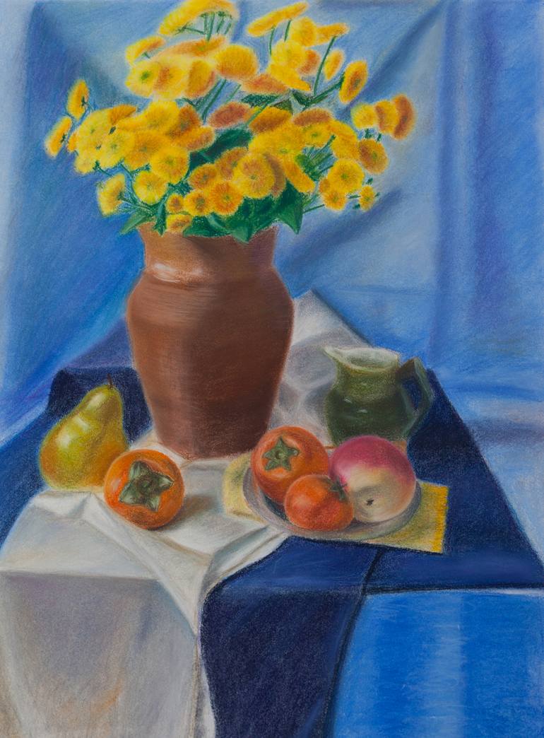 Still life Drawing by Valeriya Zarubitskaya | Saatchi Art