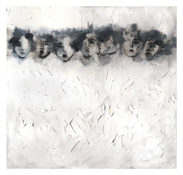 EXPRESSIONS Painting by Isabel Marin | Saatchi Art