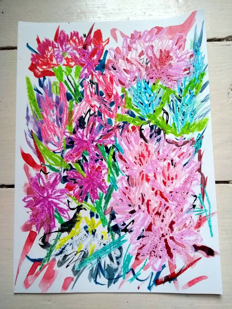 Lush Drawing by Sono Scott | Saatchi Art