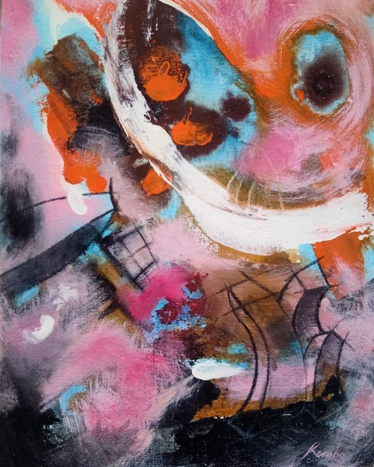 Paso de cometa / Kite way Painting by José Luis Rumbo | Saatchi Art